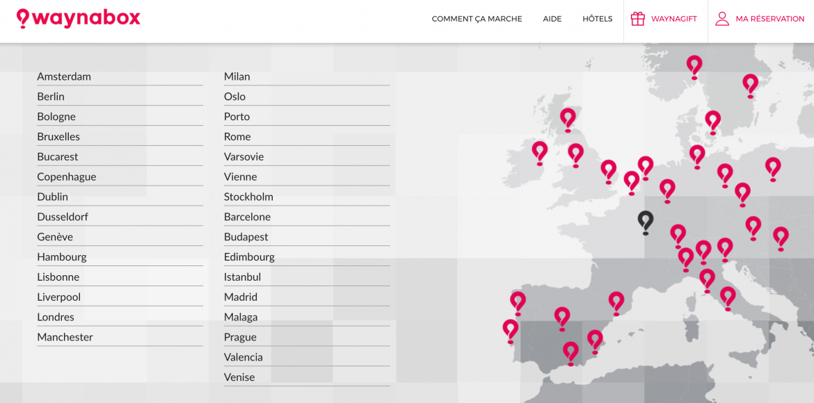 Organiser un week-end surprise en Europe avec Waynabox pour 200 EUR